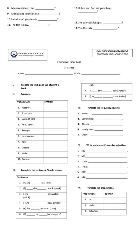 Formative Final Test 2016 Doc Education Formative Final Test 2016 Doc Education