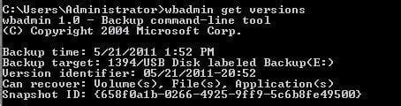 Fixed Windows Server Backup Keep Only One Copy