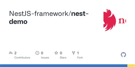 GitHub NestJS Framework Nest Demo