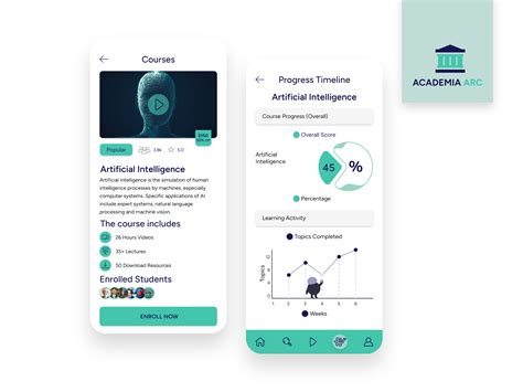 E Learning Mobile App UI Design On Behance E Learning Mobile App UI Design On Behance