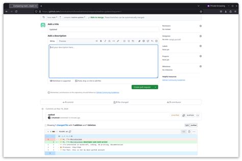 working with git branches and pull requests dev community