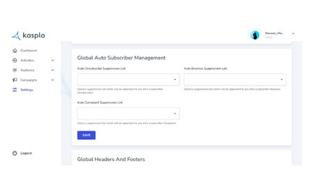 Create And Manage Suppression List Kasplo All In One Marketing Automation Retention