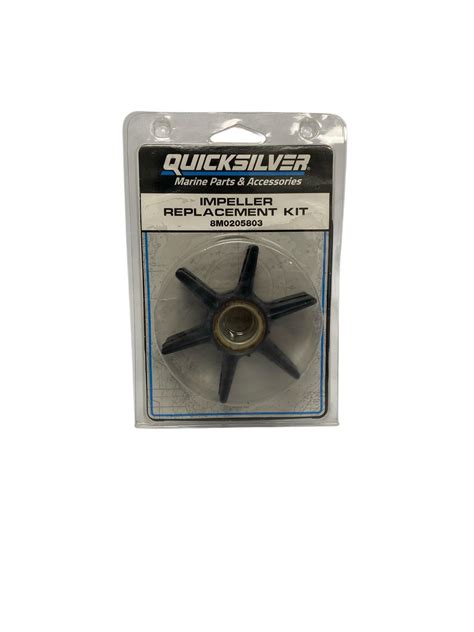 Quicksilver Mercury 8m0205803 Water Pump Impeller Repair Kit 175