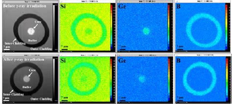 Epma Based Images With Mapping Analysis Of Different Elements In The