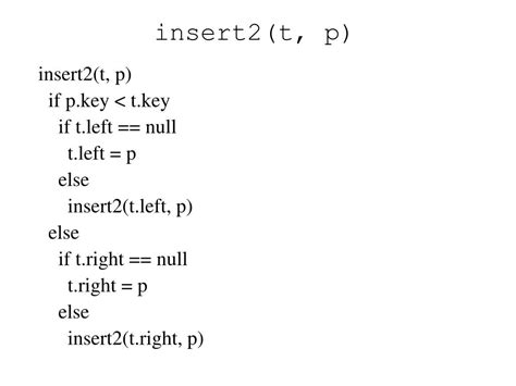 PPT - Binary Search Trees Implementation Guide with Linked List and ...