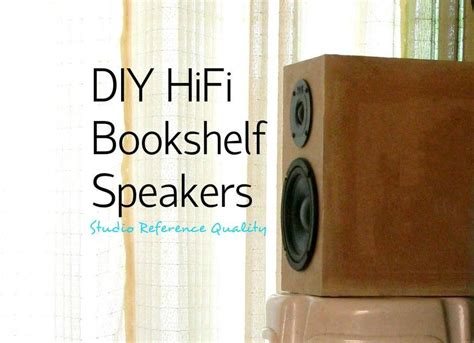 Diy Bookshelf Speakers Artofit
