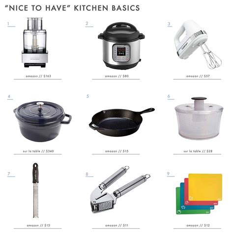 18 Everyday Kitchen Essentials 9 Nice To Have Tools What You Dont