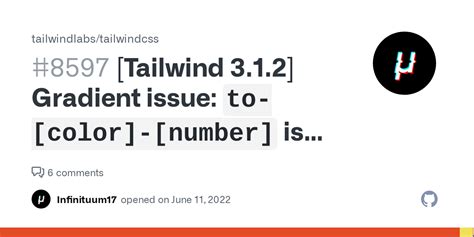 Tailwind 312 Gradient Issue `to Color Number ` Is Not Displayed Even If Specified
