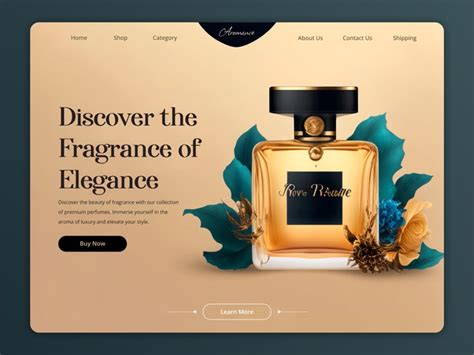 Perfume Selling Ecommerce Web Design Progetti Di Siti Web Sito Web