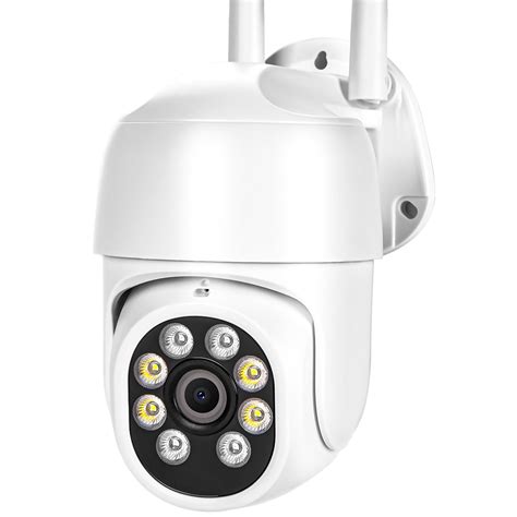 Wifi Ip камера за наблюдение 3mp външна или вътрешна Full Hd 2k Светлинна аларма Цветно