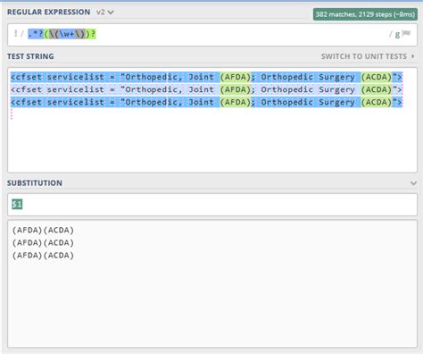 Coldfusion How Do I Remove Everything Outside Of Parenthesis In A String Using Regex Stack