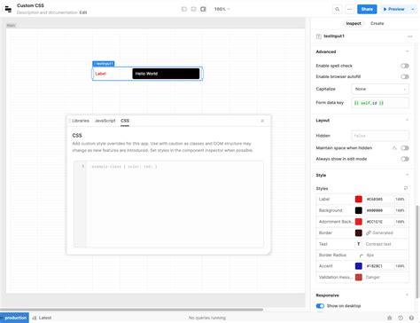 How To Use Custom Css In Retool Apps 🧑‍💻 Retool Tips And Tricks