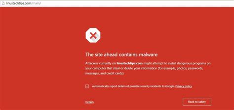 Linustechtips Site Has Malware Right Now R Pcmasterrace