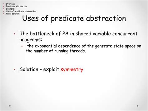 Ppt Symmetry Aware Predicate Abstraction For Shared Variable