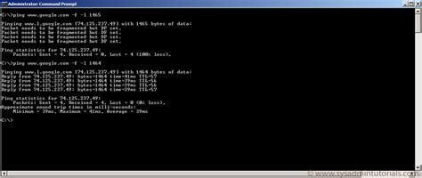 How To Set Windows 2008 R2 MTU
