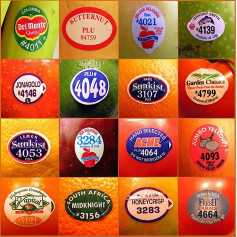 Produce Stickers