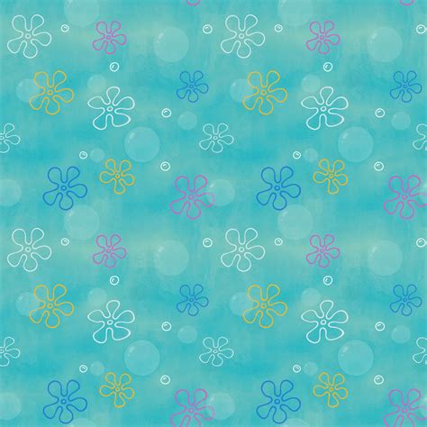 Spongebob Flowers Background By Psddude On Deviantart