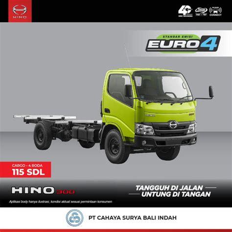 Jual Truck Hino Dutro 115 Sdl Euro 4 Kota Denpasar Hinocsbi Tokopedia