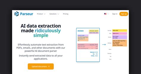 Parseur Ai Powered Data Extraction Software Deepgram