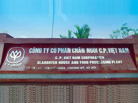 Project Nhà máy chế biến sản phẩm thịt Hà Nội Công ty CP chăn nuôi C P Việt Nam Bình Phát