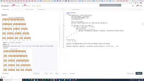 【每日多题】1547 Minimum Cost To Cut A Stick区间型动态规划 Youtube
