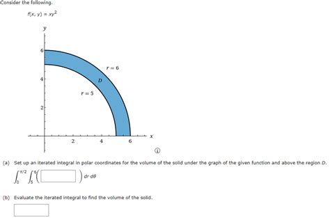 Solved Consider The Following F X Y Xy2 у R 6 4 D R
