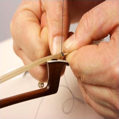 How To Rehair A Violin Bow