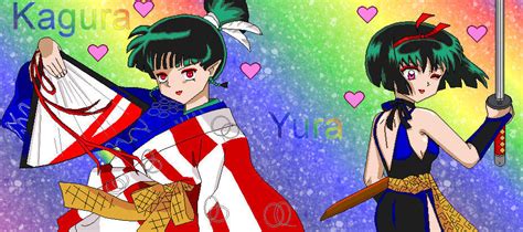 Yura And Kagura By Yuraofthehairfan On Deviantart