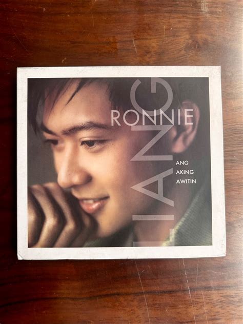 Ronnie Liang: Ang Aking Awitin CD, Hobbies & Toys, Music & Media, CDs & DVDs on Carousell