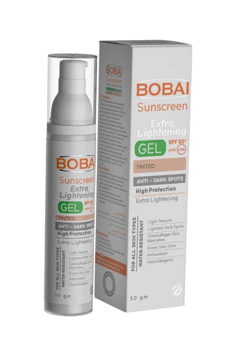 Bobai Sunscreen Extra Lightening Tinted Gel Spf 50 Sohaticare Egypt