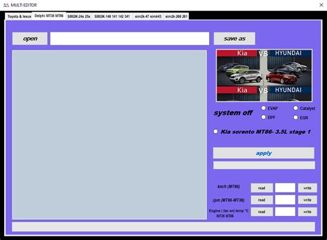 Multi Editor Auto Xdiag
