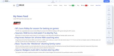 how to create and display rss feed on your joomla 4 site joomshaper