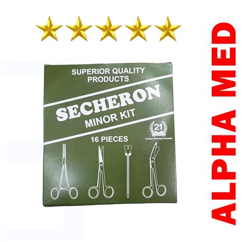 Secheron Dissecting Kit Set 16pieces Shopee Philippines