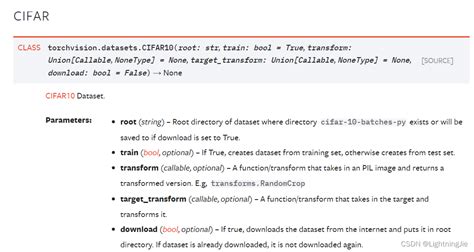 Pytorch学习（三）：torchvision中的数据集的使用torchvision学习csdn Csdn博客