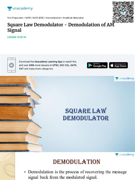 Demodulation Technique Pdf