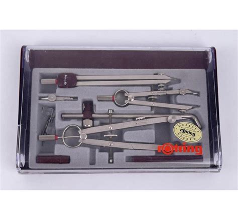 Sold Price Rotring Drafting Compass Set August 6 0122 900 Am Mdt