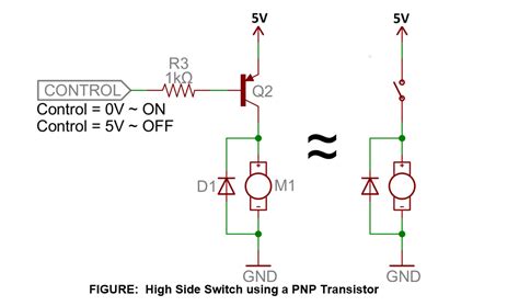 Pnp Transistor Switch Circuit Wiring Draw