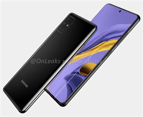 Samsung Galaxy A51 Renders Reveal Punch Hole Display Like Note 10