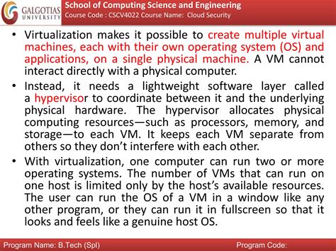 Isolation Of Vm Ppt Free Download