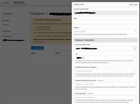 Cloud Architect Devops Troubleshooting How To Create An Oke Cluster