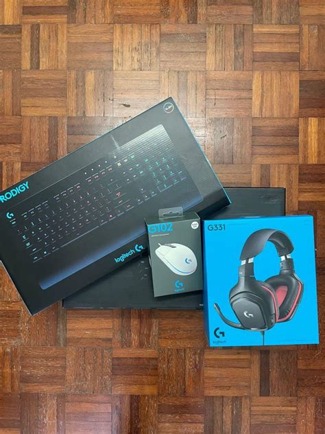 Logitech Gaming Bundle Pack Computers Tech Parts Accessories Mouse Mousepads On Carousell