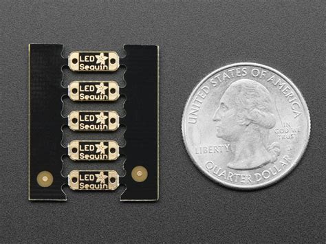 Adafruit Led Sequins Multicolor Pack Of 5 Elmwood Electronics