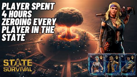 Every Player Was Zeroed At Least Twice State Of Survival Reaction Youtube