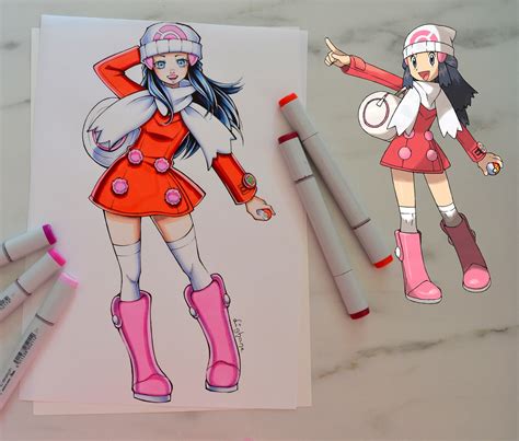 Pokemon Dawn Contest Outfits