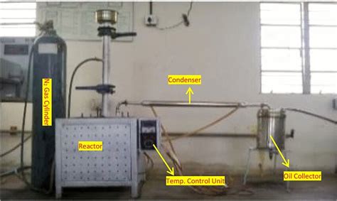 Lab Scale Fast Pyrolysis Setup Download Scientific Diagram