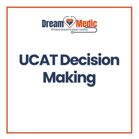 Master Ucat Decision Making Question Format And Scoring
