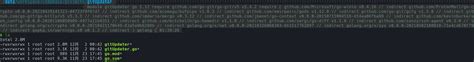The Goenv Segment Shows The Whole Content Of The Gomod File · Issue