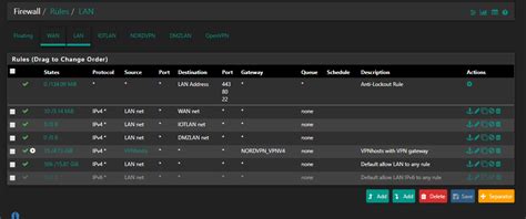 add new interface for all my iot devices and dmz no internet access