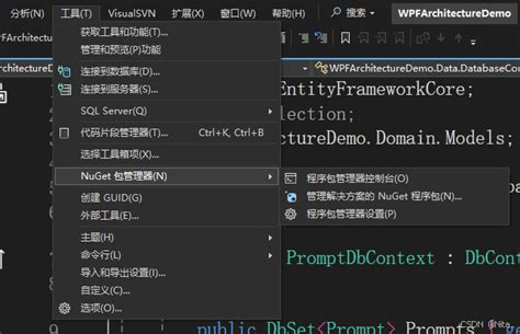 NET桌面应用架构Demo与实战 WPF MVVM EFCore IOC DI Code First AutoMapper singletonsean CSDN博客