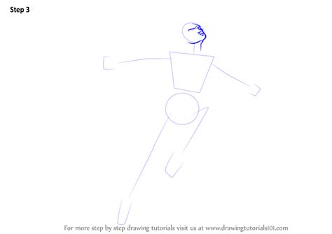 How To Draw The Human Torch Marvel Comics Step By Step DrawingTutorials101 Com